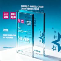 China Acrylic medals, trophies and craftworks, transparent desktop ornaments, gifts and decorations made of organic glass, transparent trophies for sale