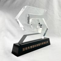 China Custom Acrylic Engraved Creative Trophies, Honor Medals & Corporate Group Anniversary Gala Logos for sale