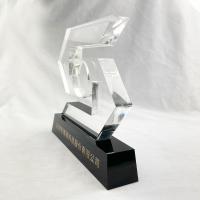 China Custom Acrylic Engraved Creative Trophies, Honor Medals & Corporate Group Anniversary Gala Logos for sale