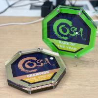 China Custom Creative UV Printed Acrylic Medals, Trophies, Plexiglass Transparent Desktop Ornaments & Display Gifts from Manufacturers for sale