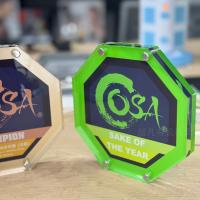 China Custom Creative UV Printed Acrylic Medals, Trophies, Plexiglass Transparent Desktop Ornaments & Display Gifts from Manufacturers for sale