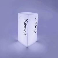 China Custom Vertical LED Light Box Sign, Freestanding Tall Rectangular Acrylic Illuminated Counter Display Light Box With Brand Logo Printing For Mobile Phone Store Shop Counter Advertising for sale