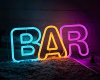 China Custom LED Light Sign Illuminated Signage with Neon Wall Decor for Bars and Restaurants for sale