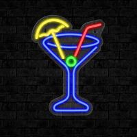 China Custom LED Light Sign Illuminated Signage with Neon Wall Decor for Bars and Restaurants for sale