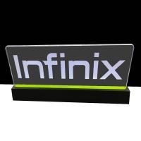 China Acrylic LED luminous display signs, directional signs, plexiglass billboards for mobile phone stores, transparent tabletop stands for sale