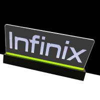 China Acrylic LED luminous display signs, directional signs, plexiglass billboards for mobile phone stores, transparent tabletop stands for sale