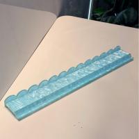 China Cross-border New Shell Pattern Mahjong Ruler, 4mm Acrylic Mahjong Card Arranger, Card Pusher Rack and Card Holder, 4 Pieces per Set for sale