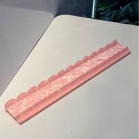 China Cross-border New Shell Pattern Mahjong Ruler, 4mm Acrylic Mahjong Card Arranger, Card Pusher Rack and Card Holder, 4 Pieces per Set for sale