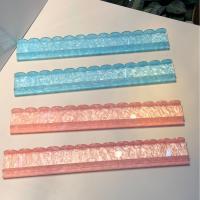 China Cross-border New Shell Pattern Mahjong Ruler, 4mm Acrylic Mahjong Card Arranger, Card Pusher Rack and Card Holder, 4 Pieces per Set for sale