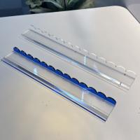 China Spot US mahjong sorting rulers, acrylic mahjong racks, 17.5/20-inch magnetic sorting rulers, 4 pieces per set for sale