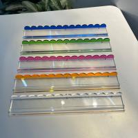 China Spot US mahjong sorting rulers, acrylic mahjong racks, 17.5/20-inch magnetic sorting rulers, 4 pieces per set for sale