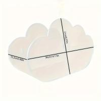 China Wall-mounted acrylic storage rack for cross-border supply, cloud-shaped decorative box for kids' toy storage for sale