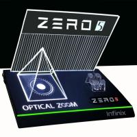 China Illuminated Acrylic Phone Display Stand, LED Lighted Digital Product Counter Display Rack for Brand Stores, Smartphone Demo Booth with Holographic Effect for sale