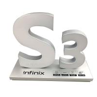 China LED Light Up 3D Letter Display Stand, Acrylic Illuminated Model Sign for Mobile Phone Retail Store Counter for sale