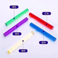 China Transparent Colored PMMA Solid Round Rod Light Guide Bar Colored Crystal Column, Diameter: 2mm-50mm for sale