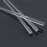 China Supply transparent acrylic tubes, acrylic rods, colored tubes, square acrylic rods, high-brightness transparent triangular strips for sale