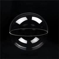 China Acrylic hemispherical cover, decorative hemisphere, translucent hanging display ball cover, milky white lampshade, dust cover, translucent glass for sale