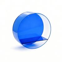 China Wall-mounted storage box, round wall-hung figure display case, fully transparent acrylic display case, dust-proof blind box storage for sale