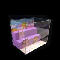 China Acrylic Dustproof Figure Display Box with Layered Scenes for Game Themes for sale