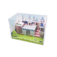 China Acrylic Dustproof Figure Display Box with Layered Scenes for Game Themes for sale