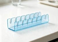 China Clear Acrylic Hat Organizer, Multi Slot Baseball Cap Display Stand, Desktop Cap Storage Rack for Closet & Bedroom for sale