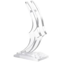China Acrylic Rose Display Stand, Clear Freestanding Single Rose Holder for Flower Arrangement Home Decor for sale