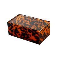 China Custom Acrylic Mahjong Storage Box Sliding Lid Game Tile Organizer, Multi‑Color Acrylic Game Card Chip Container for Home Game Room for sale