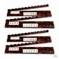 China Custom Acrylic Mahjong Tile Pusher Rack — Thickened Mahjong Tile Holder, Magnetic Design, Factory Bulk Supply for sale