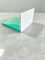 China Acrylic Massage Gun Display Stand, Desktop Organizer Holder with 1 Gun Slot & 3 Attachment Holes, Customizable for sale