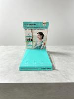 China Custom Acrylic Massage Gun Display Stand, Desktop Storage & Display Rack, Flat Gun Tray with 3 Upright Head Slots for sale