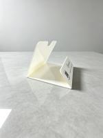 China White Acrylic Bouquet Display Stand, Portable Flower Holder for Wedding Ceremony, Party Events, Florist Shop Counter & Retail Display, Customizable for sale