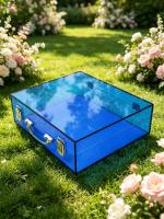 China Custom Color Acrylic Storage Box, Portable Lockable Desktop Drawer‑Style Storage, Organizer, Display Prop and Gift Box for sale