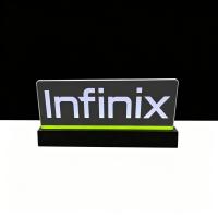 China Acrylic LED luminous display signs, directional signs, plexiglass billboards for mobile phone stores, transparent tabletop stands for sale