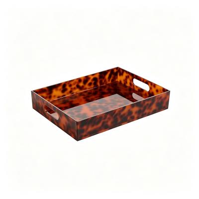 China Clear Acrylic Organizer Tray Featuring Durable Acrylic Material for Long Lasting Office Desk Organization and Storage for sale