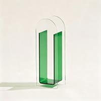 China Acrylic Arch Vase, Colorful U Shape Flower Vase for Home Decor, Clear Acrylic Planter for sale