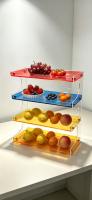 China 3-Tier Acrylic Display Stand, Multi-purpose Desktop Storage Rack for sale