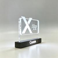 China Custom Mobile Phone Shape LED Acrylic Display Sign, Illuminated Countertop Brand Sign for Mobile Shop, Exhibition & Retail Promotion for sale