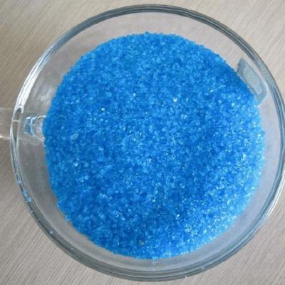 China Industrial Grade Cupric Sulfate Crystal CuSO4 7758-98-7 for Water Treatment and Fertilization with ≤0.005% Water Insoluble Matter for sale