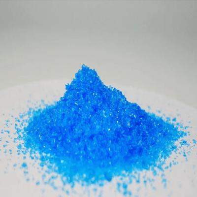 China Industrial Grade Copper Sulfate CuSO4 5H2O for Pesticides and Feed Additives with ≤0.005% Water Insoluble Matter for sale