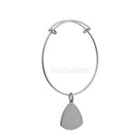China Ladies Jewelry Bracelets Various Shapes Sublimation Blank Metal Bracelets for sale