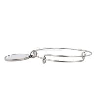 China Ladies Jewelry Bracelets Various Shapes Sublimation Blank Metal Bracelets for sale