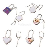 China Personalized Sublimation Gifts Valentines Day Gift Sublimation Padlock For Lover for sale