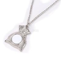 China Personalized Sublimation Christmas Lucky Bag Hanging Pendant Necklace custom metal necklace for sale