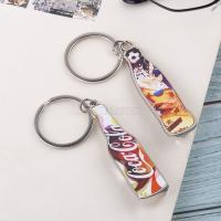 China Custom Sublimation Blank Bottle Opener Keychain for sale