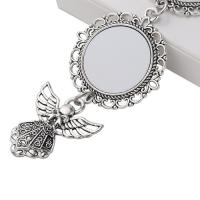 China Sublimation Blank Metal Brooch Pendants Sublimation Brooches Pendant for sale