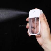 China Blank Sublimation Plastic Scent Bottle With Metal Insert Custom Perfume Bottle For Sublimation Heat Transfer Printing for sale