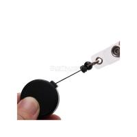 China Styles DIY Photo Retractable Plastic Sublimation Badge Holder Reel Clip Holder for sale