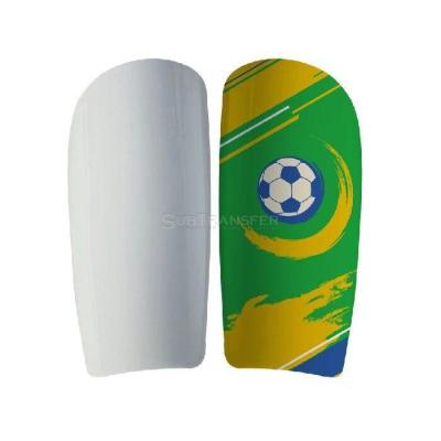 China 3D Sublimation Coated Soccer Shinguard Custom Sublimation Leg Guard For Kids And For Adult for sale