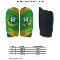 China 3D Sublimation Coated Soccer Shinguard Custom Sublimation Leg Guard For Kids And For Adult for sale