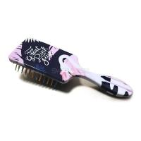 China Custom Coated Blank Plastic Sublimation Hair Massage Comb For Lady Sublimation Hair Brush for sale